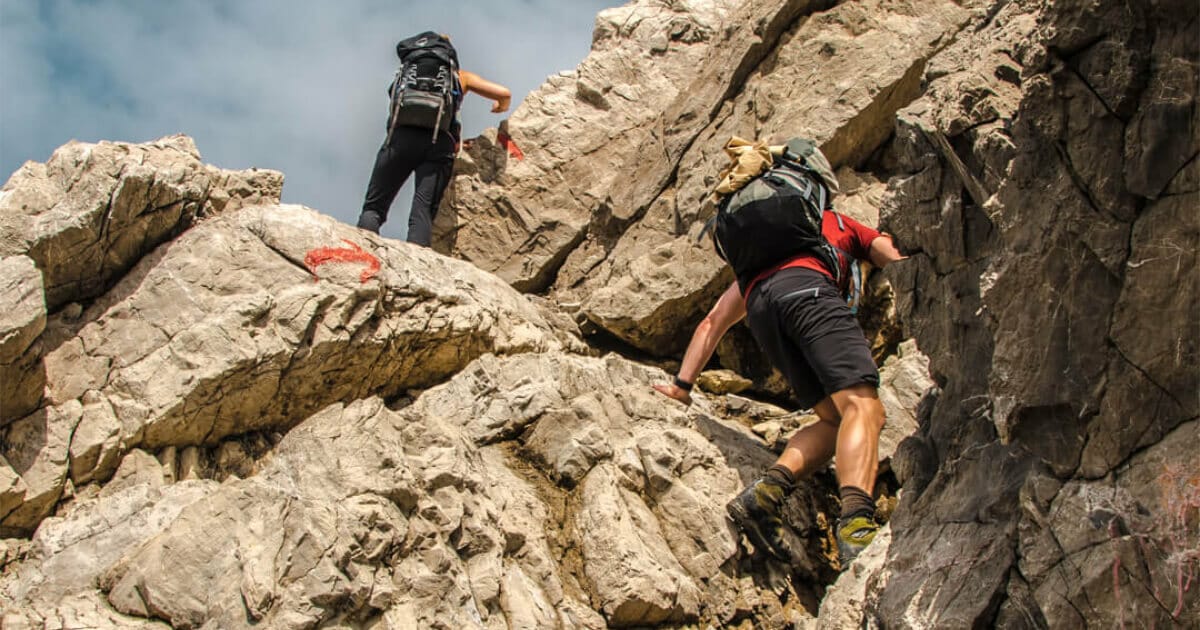 Warum bergsteigen die perfekte Herausforderung ist